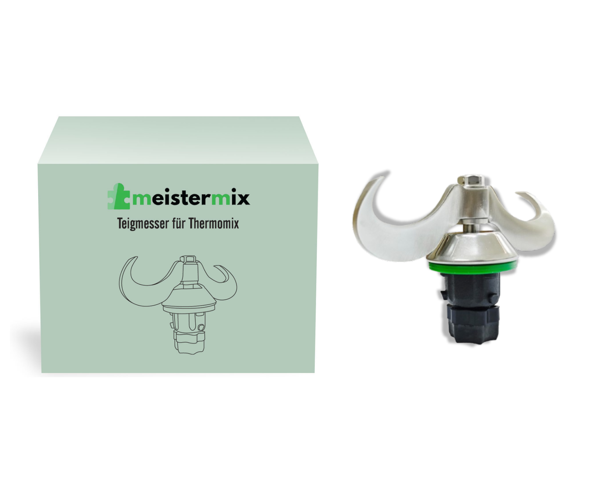 Patix - Teigmesser für Thermomix (+ZUBEHÖR GRATIS)